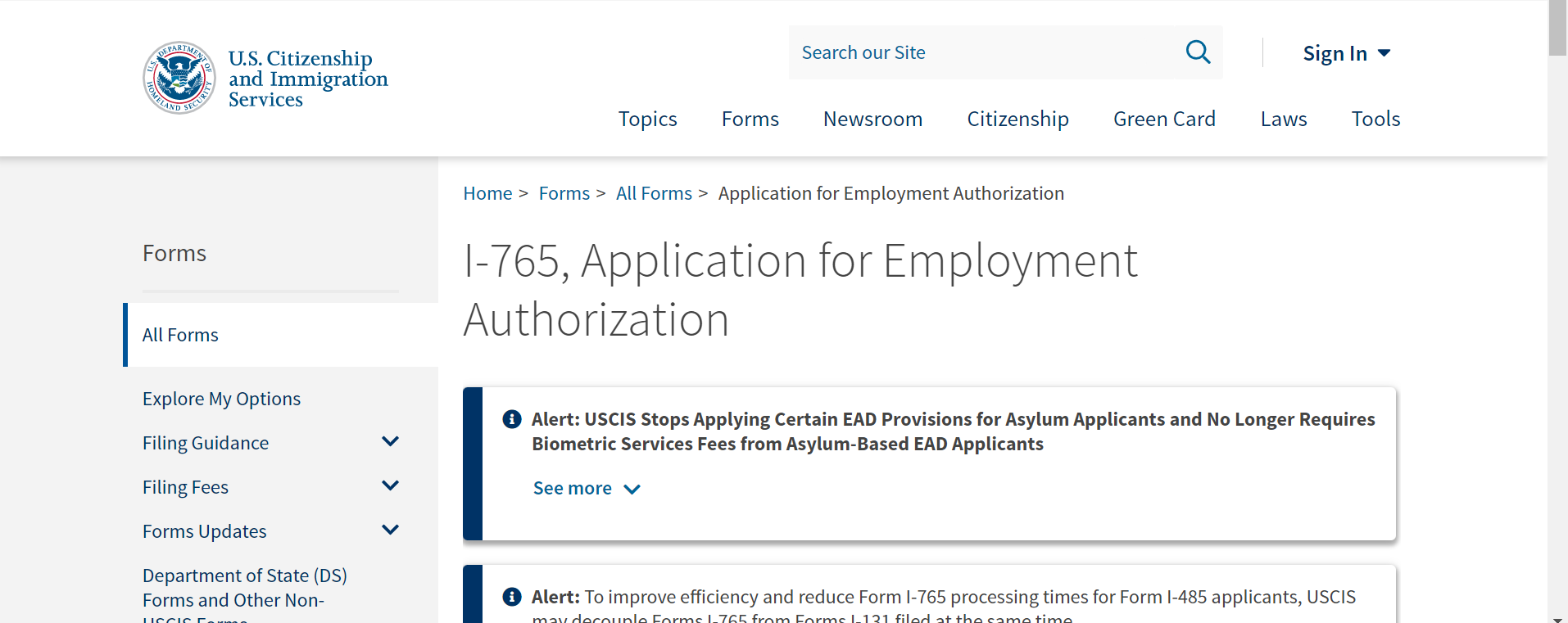 How to get an EAD (Employment Authorization Document)- Complete Guide ...